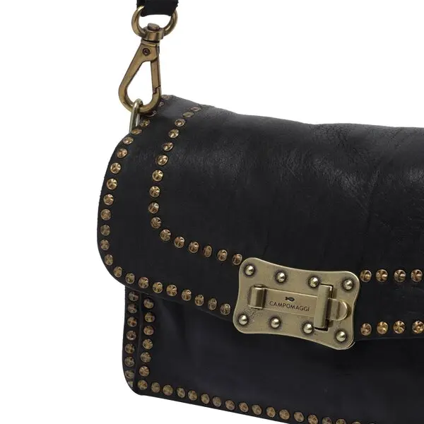 CAMPOMAGGI Agnese Studded Shoulder Bag
