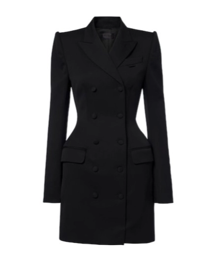 MUGLER Wool Blazer Dress