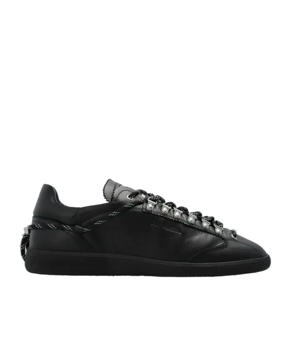 Dsquared2 Rebels Leather Sneakers - Black