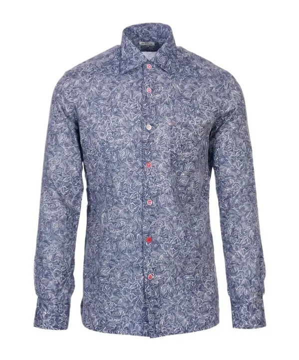 Kiton Long-sleeved Shirt - Blue