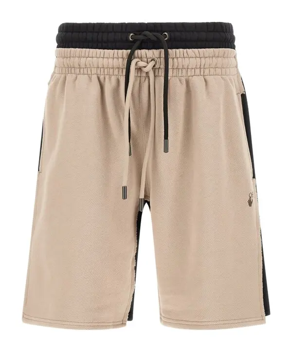 Off-White Spices Arrow Overlap Skate' Bermuda Shorts - Multicolor