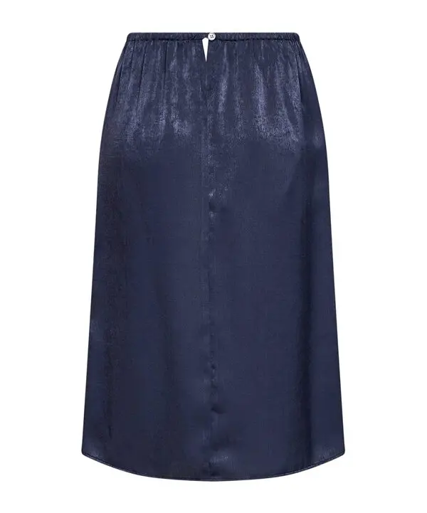 MAISON MARGIELA Logo Printed Buttoned Midi Skirt