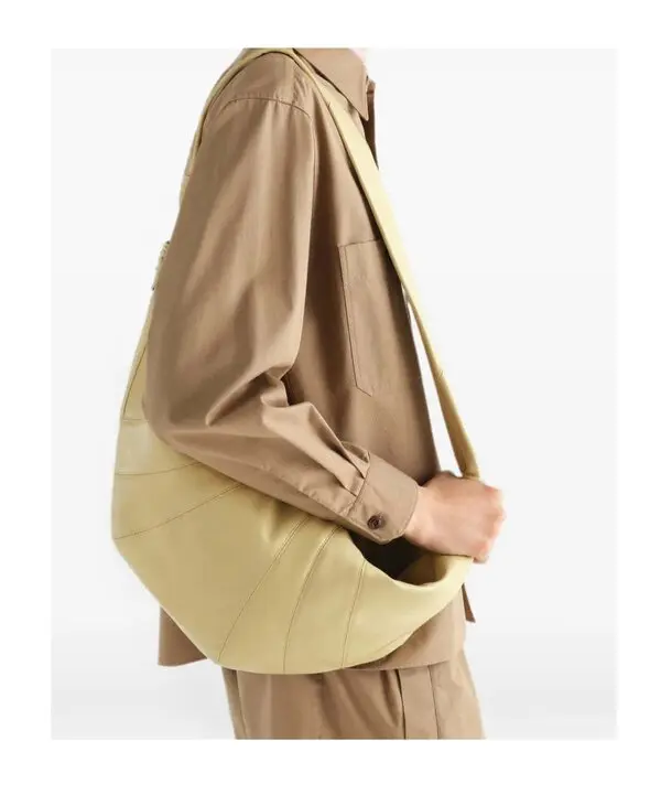 LEMAIRE Large Croissant Bag In Leather