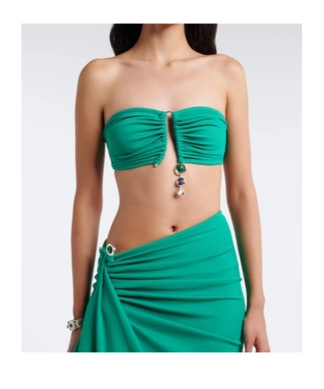 Christopher Esber Embellished Bandeau Top