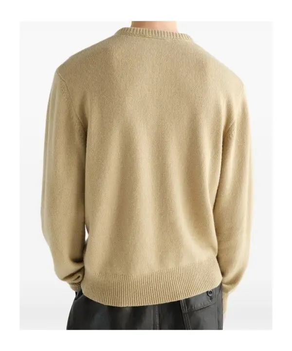 LEMAIRE V-neck Sweater In Cashmere