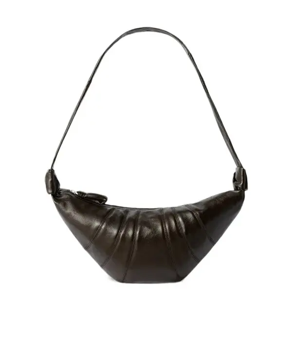 LEMAIRE Medium Croissant Bag In Coated Cotton