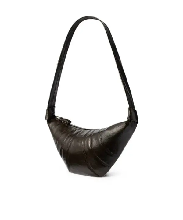 LEMAIRE Medium Croissant Bag In Coated Cotton