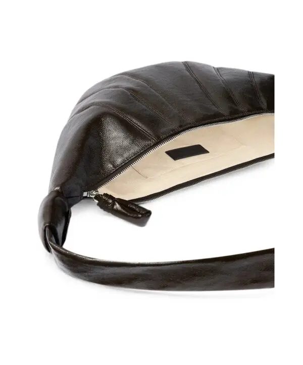 LEMAIRE Medium Croissant Bag In Coated Cotton