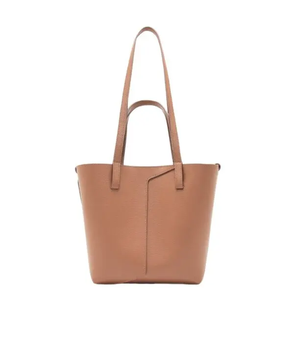 Emporio Armani Logo Print Tote Bag - Brown