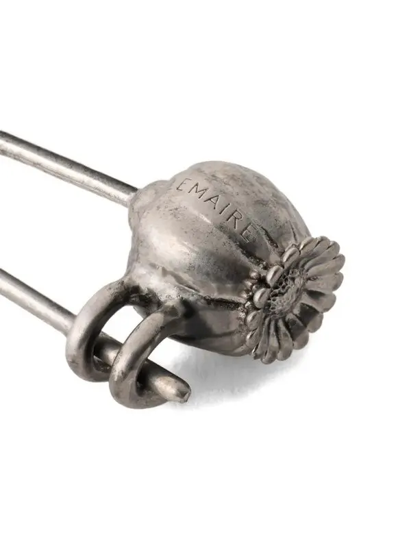 LEMAIRE Thistle Bead Safety-pin Brooch