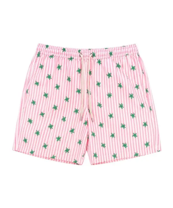 MC2 SAINT BARTH Striped Swimming Trunks