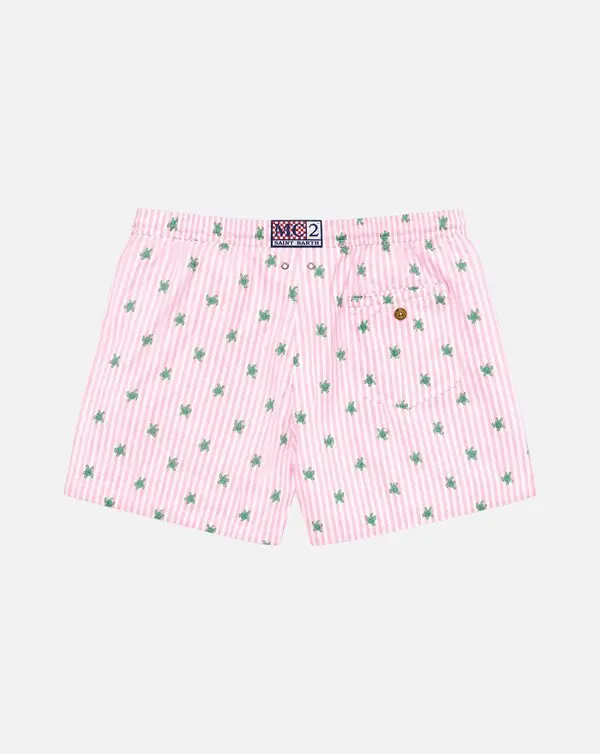 MC2 SAINT BARTH Striped Swimming Trunks