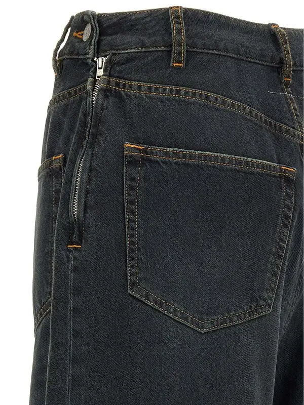 MAISON MARGIELA Wide-leg Jeans With Twisted Construction