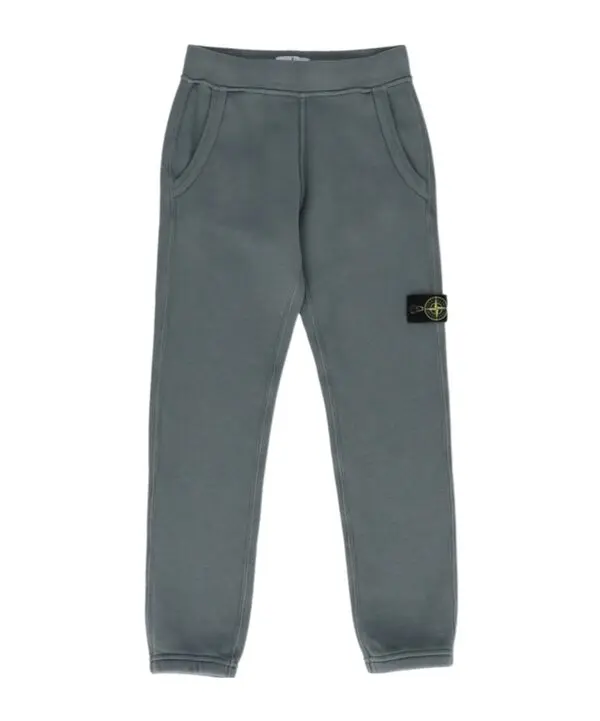 Stone Island Elastic Waist Sweatpants With Side Pockets