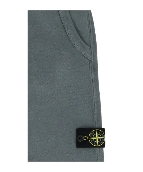 Stone Island Elastic Waist Sweatpants With Side Pockets
