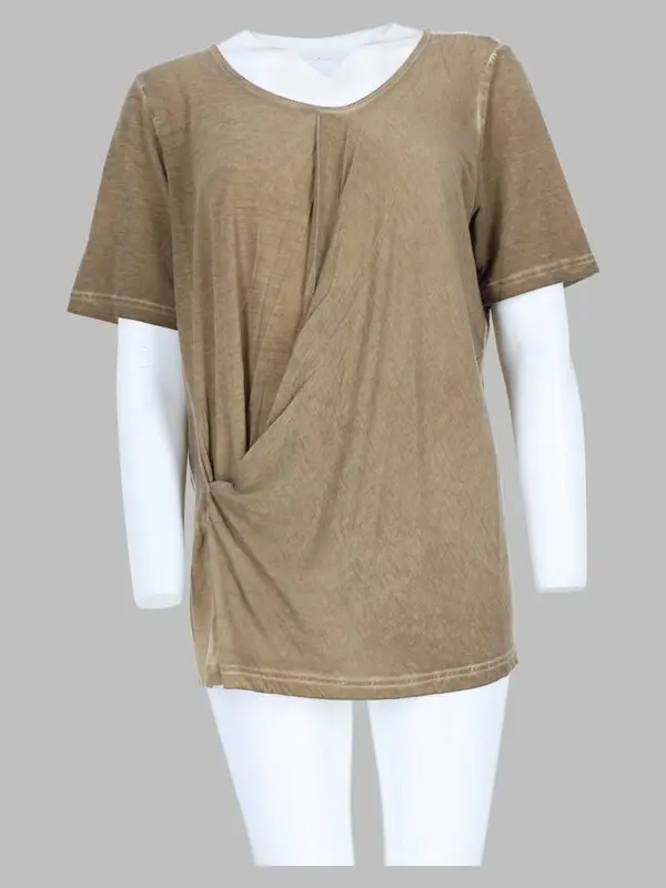 UMA WANG Short-sleeve T-shirt With Pleating