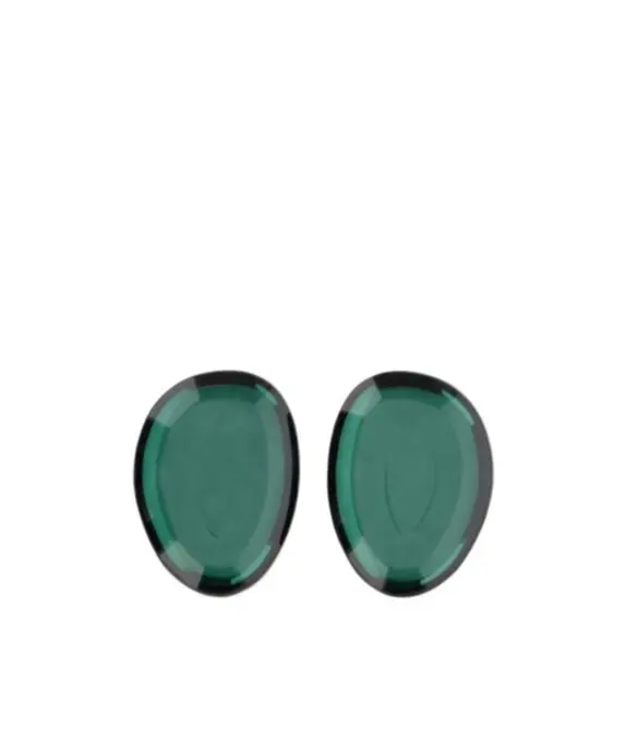 Emporio Armani Oversized Oval-frame Earrings