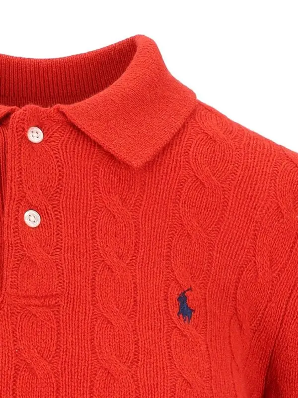 Polo Ralph Lauren Cable Knit Polo Shirt