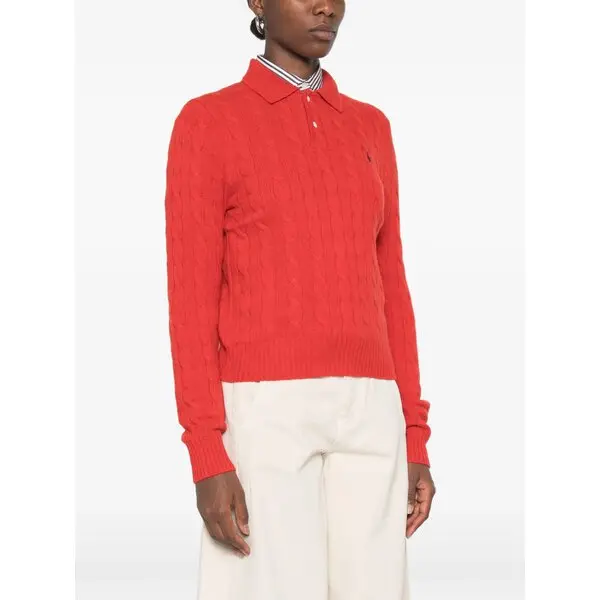 Polo Ralph Lauren Cable Knit Polo Shirt