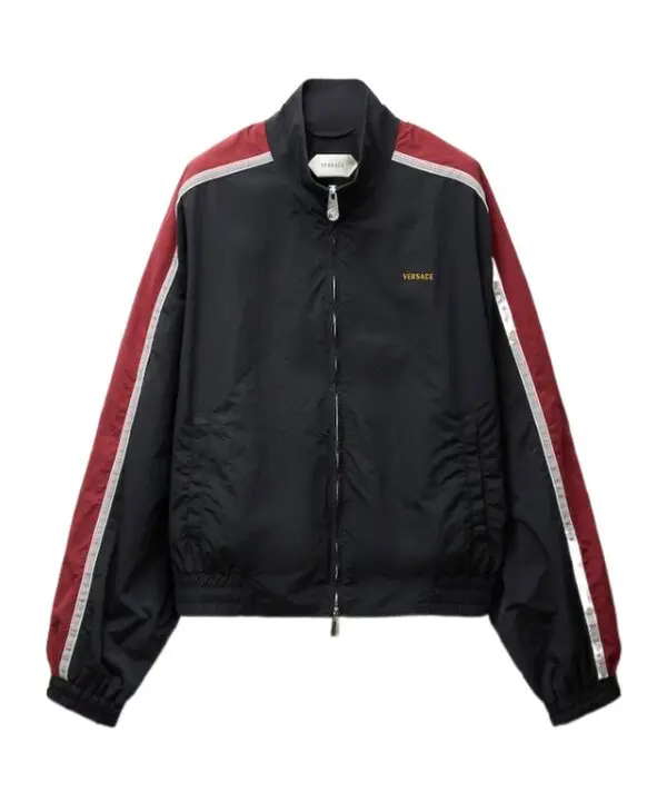 Versace Logo-motif Greca-detail Jacket