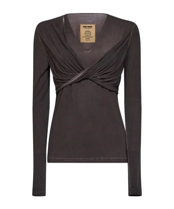 UMA WANG Long-sleeve Knit Top