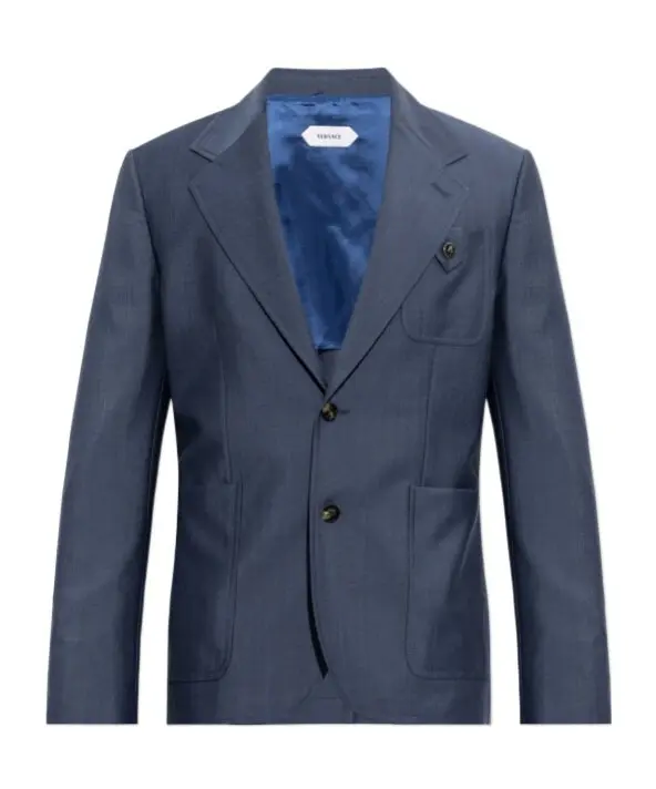 Versace Notched-lapel Single-breasted Jacket