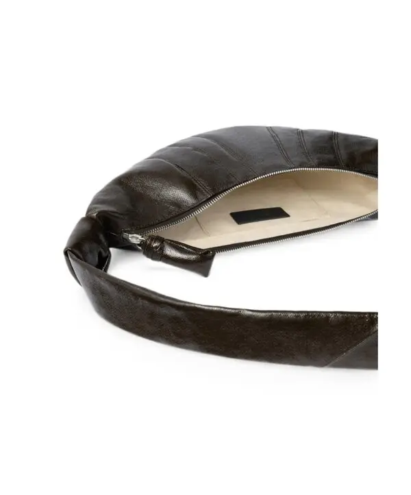 LEMAIRE Small Croissant Bag In Coated Cotton