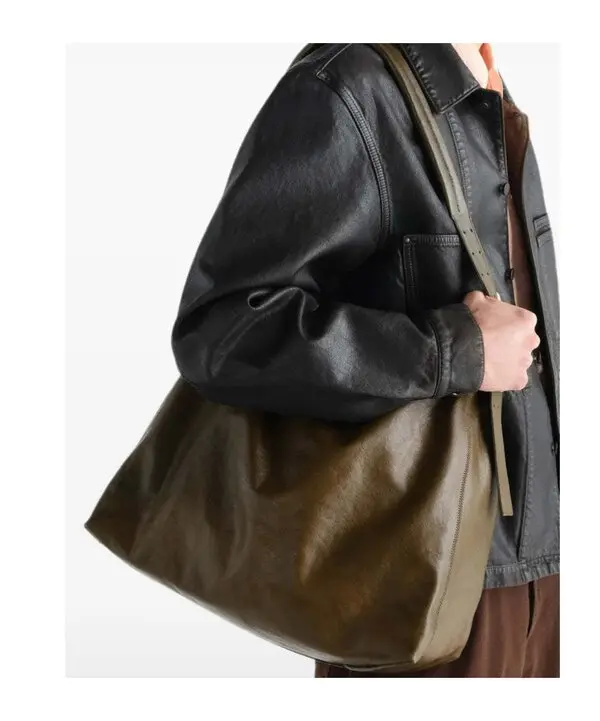 LEMAIRE Belted Bag In Leather