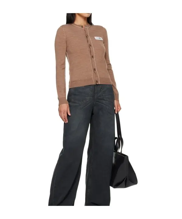 MAISON MARGIELA Button-front Knit Cardigan