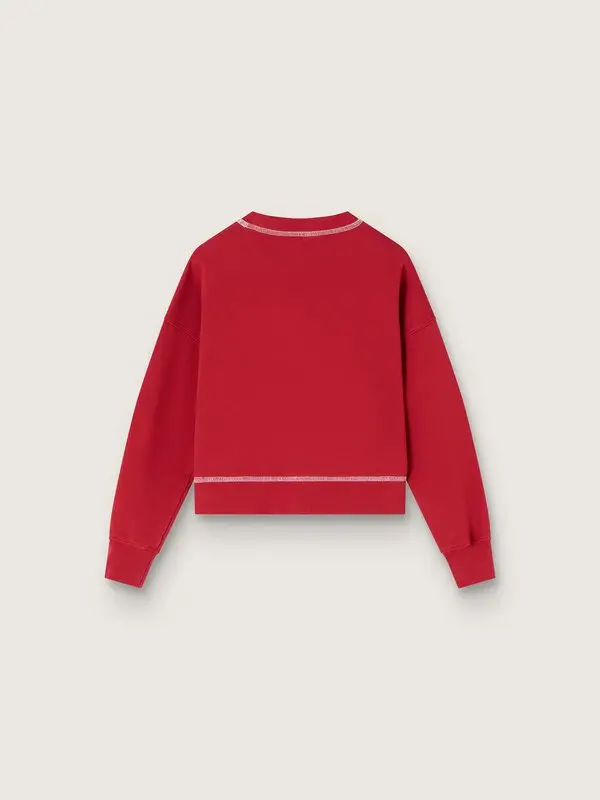 GOLDEN GOOSE Long-sleeved Sweatshirt With Letter Pattern
