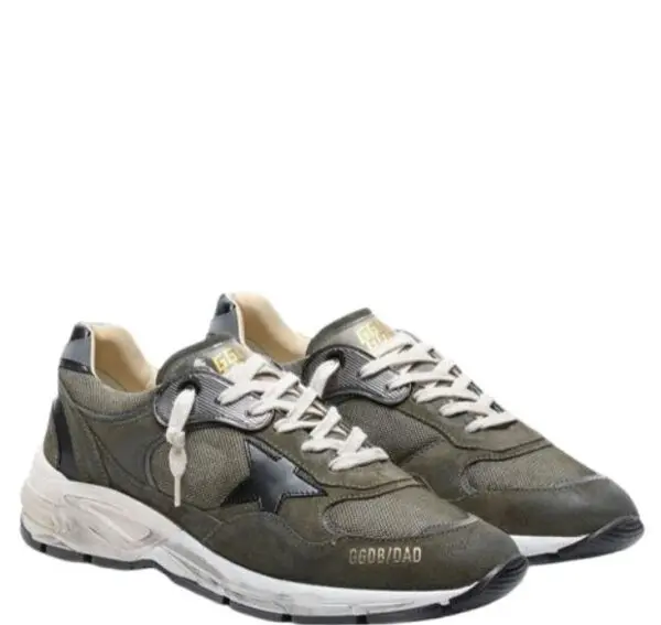 GOLDEN GOOSE Running Dad Lace-up Sneakers - Green