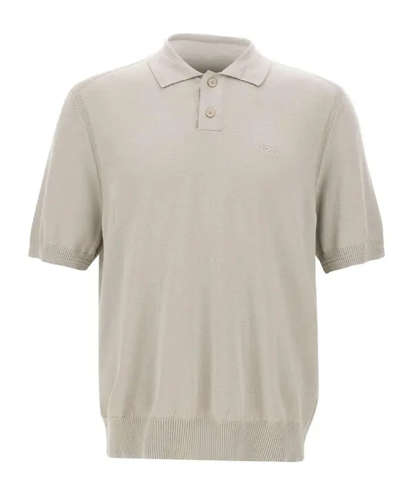 Hugo Boss Asac Regular Fit Knit Polo Shirt
