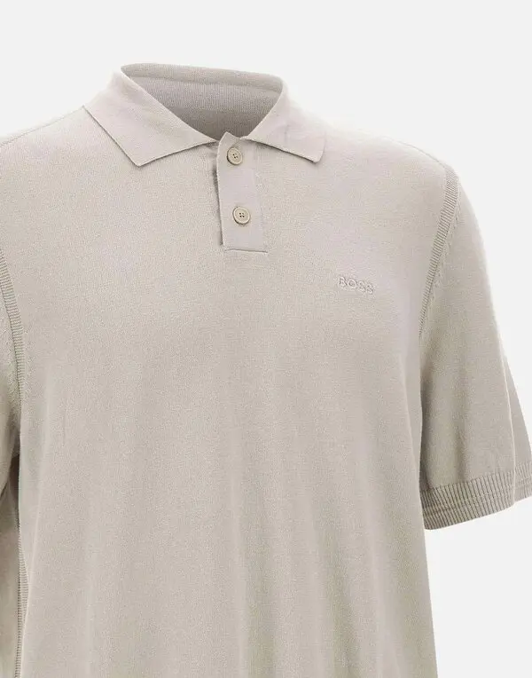 Hugo Boss Asac Regular Fit Knit Polo Shirt