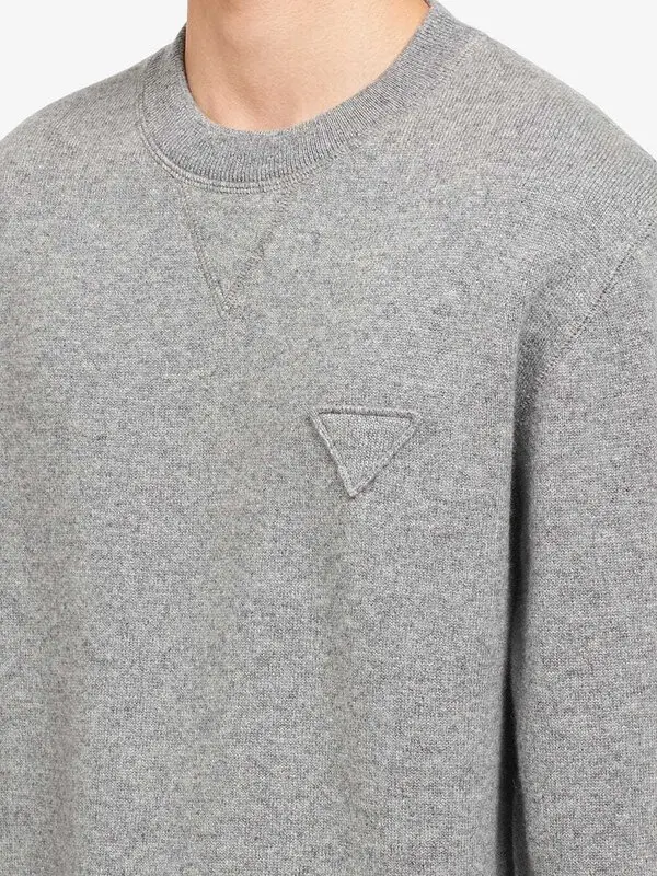 Prada Long Sleeved Crewneck Sweater