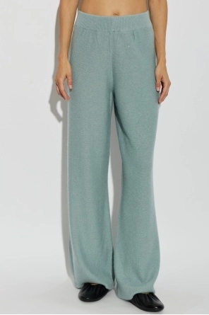Fabiana Filippi Shimmer Knit Wide-leg Trousers