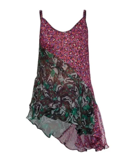 Dries Van Noten Panelled Sleeveless Top