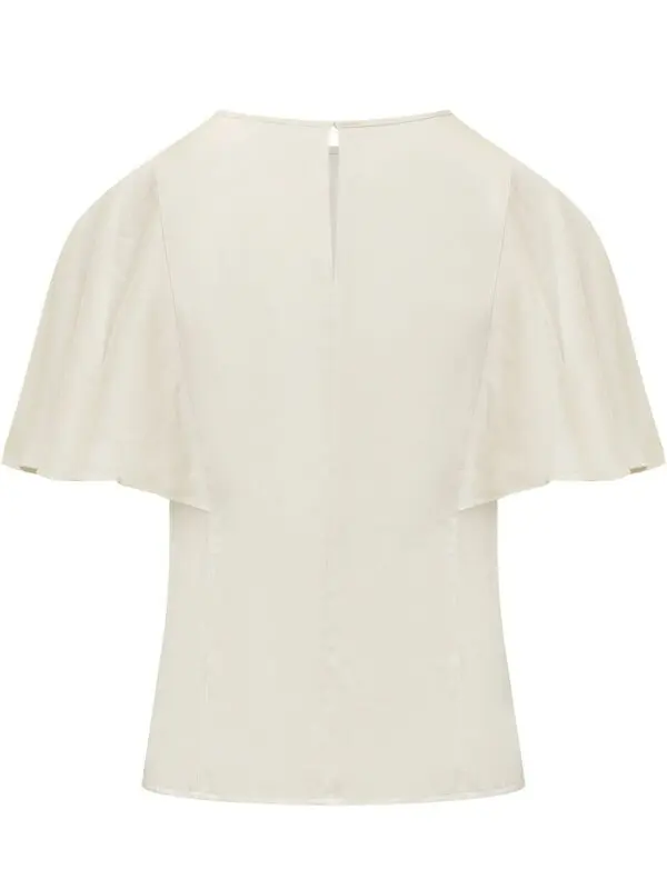 Michael Kors Cape Sleeve Top - No