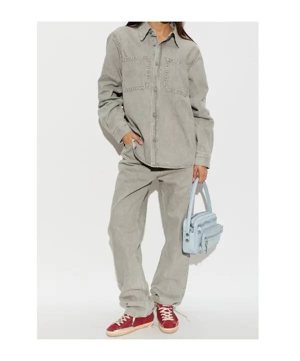Citizens Of Humanity Long Sleeve Shirt With Chest Pockets
