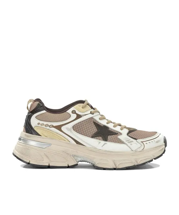 GOLDEN GOOSE Lightstar Chunky Low-tops - Beige