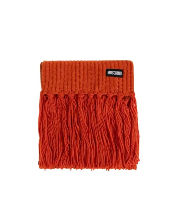 Moschino Tasseled Scarf
