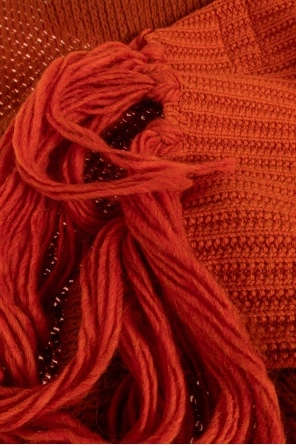 Moschino Tasseled Scarf