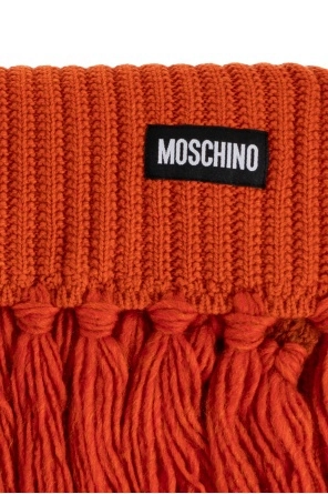Moschino Tasseled Scarf
