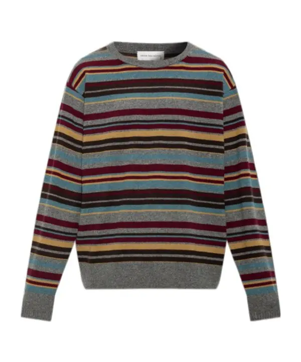 Dries Van Noten Horizontal-striped Knit Top - Black