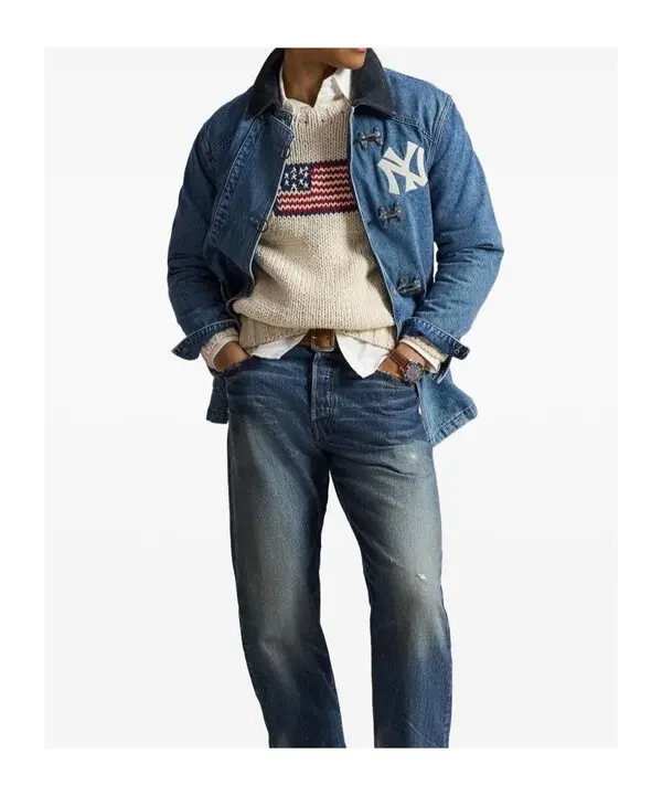 Polo Ralph Lauren Logo Print Denim Jacket