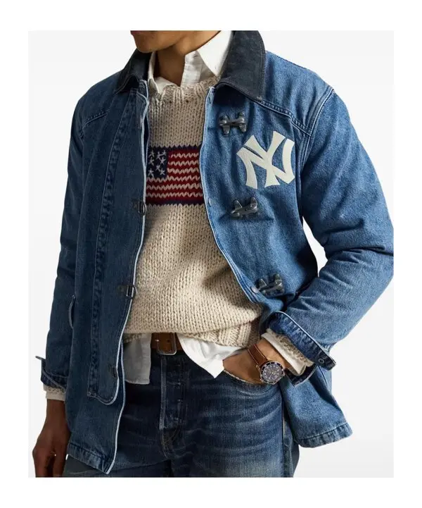 Polo Ralph Lauren Logo Print Denim Jacket