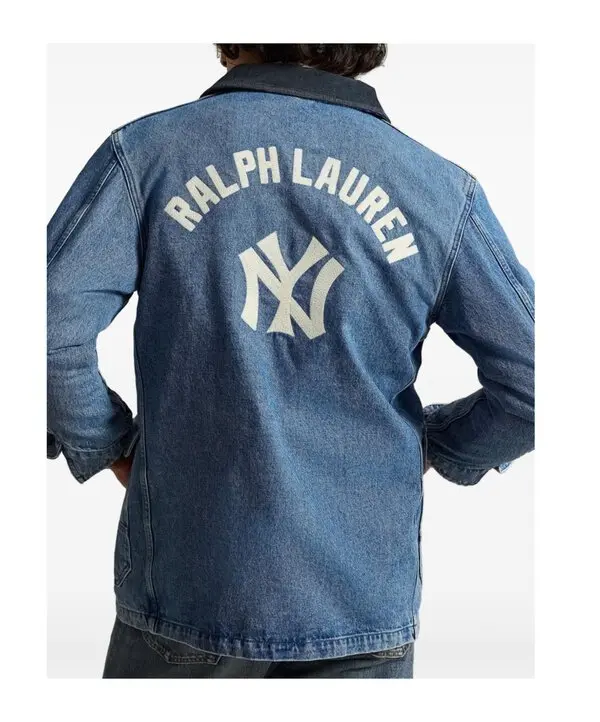 Polo Ralph Lauren Logo Print Denim Jacket