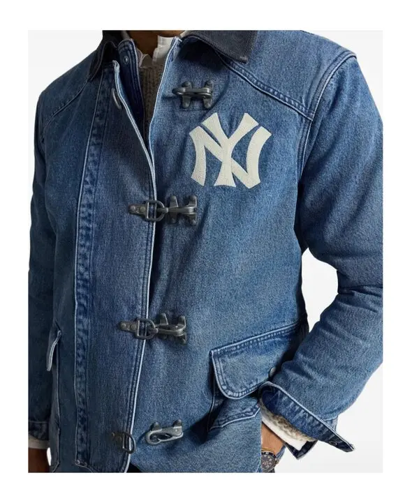 Polo Ralph Lauren Logo Print Denim Jacket