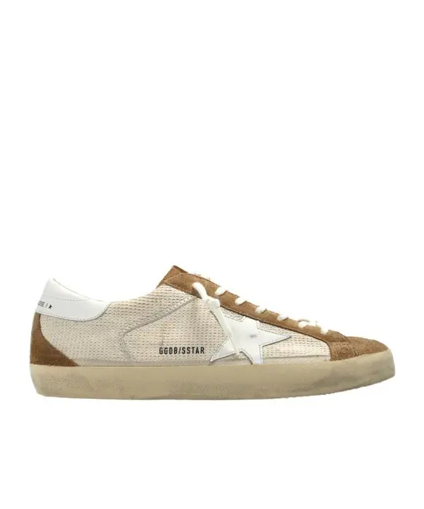 GOLDEN GOOSE Lace-up Sneakers - Nude