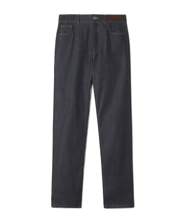 LANVIN Straight-leg Denim Pants