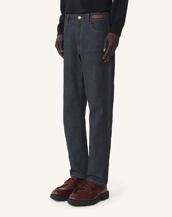 LANVIN Straight-leg Denim Pants